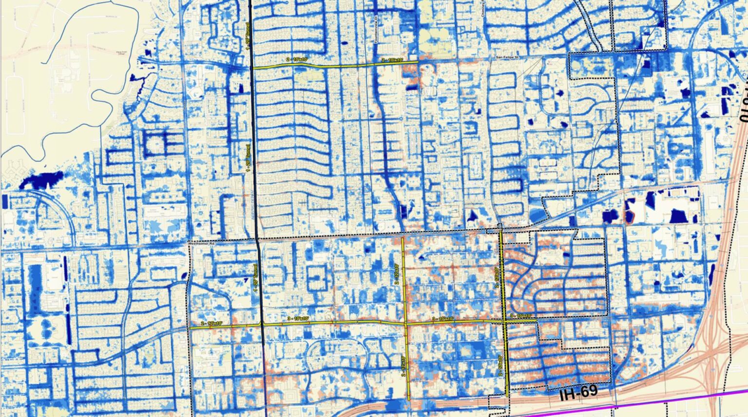 Buffalo Bayou Mid-Reach Flood Mitigation Study